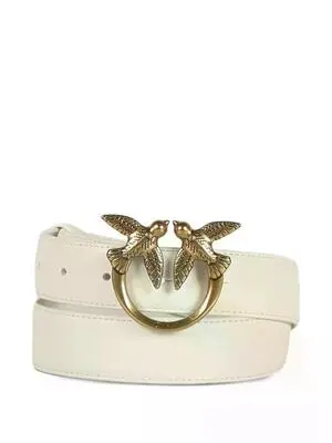 PINKO PINKO Love Birds Leather Belt