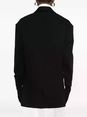 Issey Miyake Glove Detail Fitted Jacket