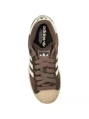 Adidas Superstar 2 Lace-up Sneakers - Brown