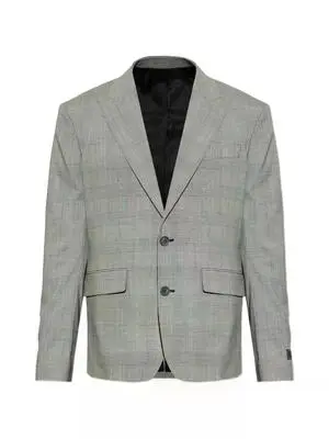 Balmain Check Two-button Blazer