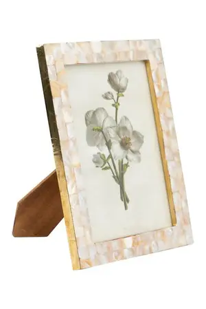 STORIED HOME Mother Of Pearl Photo Frame