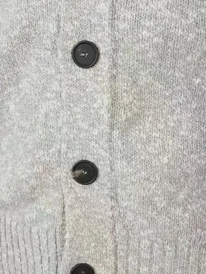 Tagliatore V-neck Cardigan - Grey