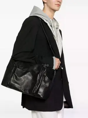 CORNELIAN TAURUS BY DAISUKE IWANAGA Zip Detail Shoulder Bag