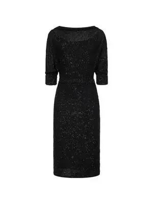 Max Mara Sequin-embellished Midi Dress