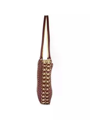 Rabanne 1969 Reversible Shoulder Bag - Red