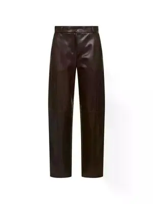 Max Mara Logo Patch Trousers