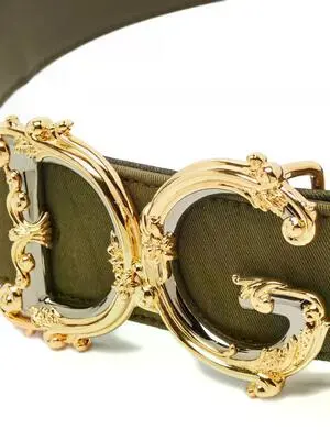 Dolce & Gabbana Baroque Logo Belt