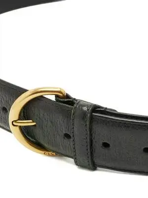 Gucci Leather Buckle Belt