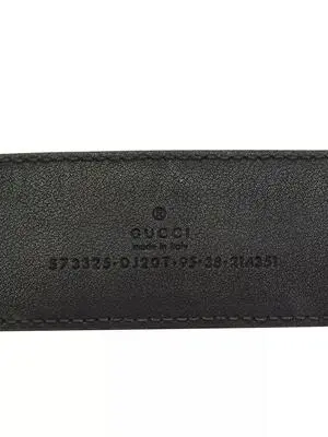 Gucci Leather Buckle Belt