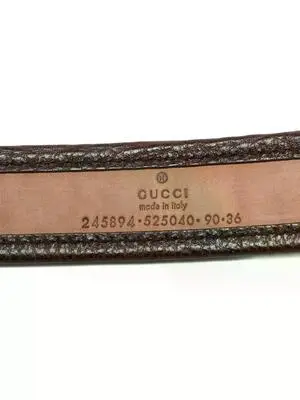 Gucci Gg Canvas Belt