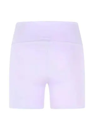 Adidas By Stella McCartney High-waist Logo Shorts - Purple
