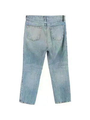 ALEXANDER WANG Washed Mid-rise Jeans