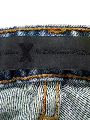 ALEXANDER WANG Washed Mid-rise Jeans