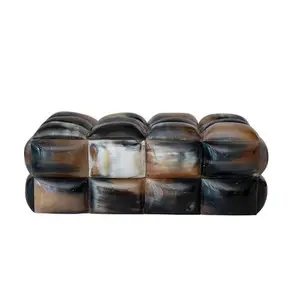 STORIED HOME Decorative Horn Bubble Storage Box