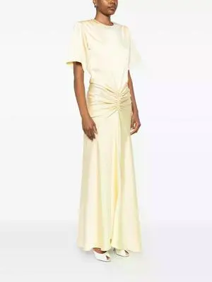 Andamane Iris Draped Maxi Dress