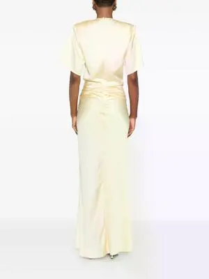 Andamane Iris Draped Maxi Dress