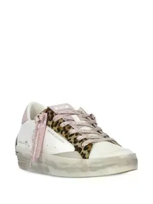 CRIME LONDON Sk8 Deluxe Leather Sneakers