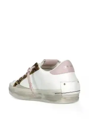 CRIME LONDON Sk8 Deluxe Leather Sneakers