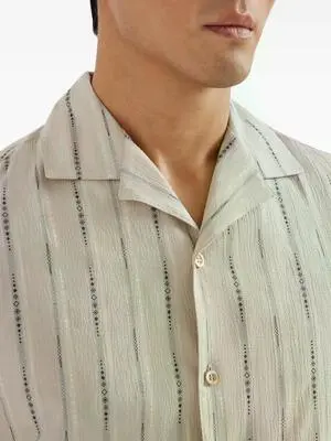 Brunello Cucinelli Short-sleeve Shirt - Grey