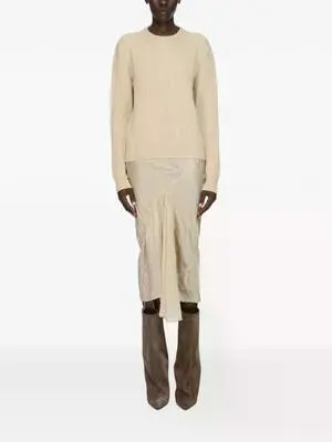 Rick Owens Temple Ruched Skirt