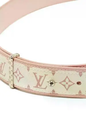 LOUIS VUITTON 2017 Monogram Canvas Belt