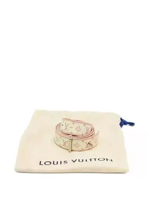LOUIS VUITTON 2017 Monogram Canvas Belt