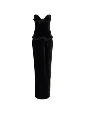 Alessandra Rich Slit Evening Dresses