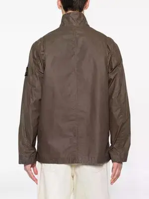 Stone Island Waxed Shirt Jacket