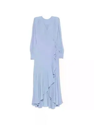 TWINSET Ruffled Wrap Dress