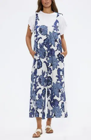 TALISMAN THE LABEL Temple Floral Jumpsuit