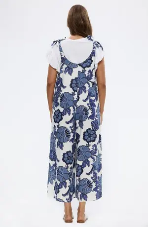 TALISMAN THE LABEL Temple Floral Jumpsuit