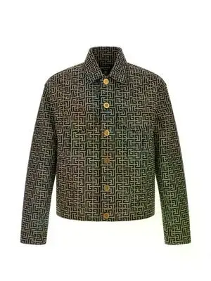 Balmain Monogram Jacquard Jacket