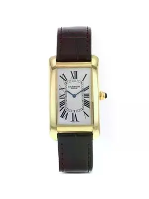 CARTIER 2011 Tank Américaine 45mm Watch - White
