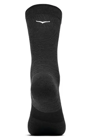 HOKA® Run 3-pack Crew Socks - Black/black/black