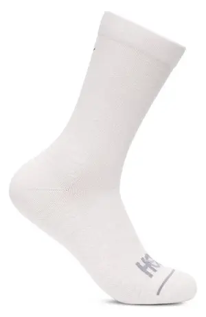 HOKA Run 3-pack Crew Socks - White/white/white