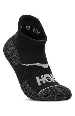 HOKA® Run 3-pack No-show Socks - Black/black/black