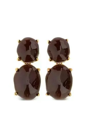 Saint Laurent Metal Earrings - Gold