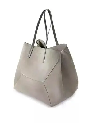 Brunello Cucinelli Large Suede Tote Bag - Green