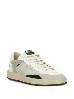CRIME LONDON Chelsea Panelled Leather Sneakers