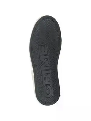 CRIME LONDON Chelsea Panelled Leather Sneakers