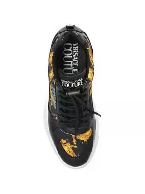 Versace Barocco Sneakers - Black