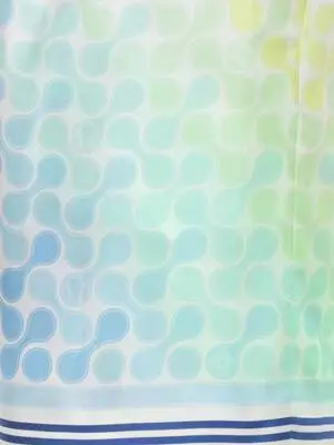 Casablanca Patterned Shorts - Blue