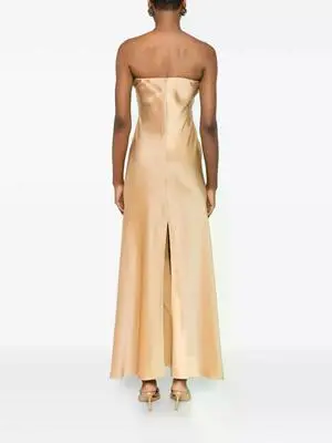 FORTE_FORTE Strapless Maxi Dress