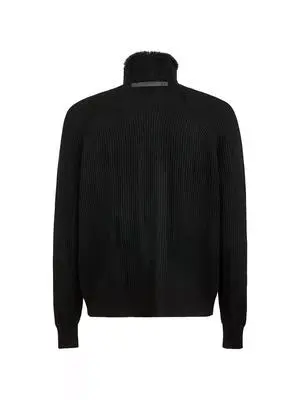 Sease Zip Shearling Bomber Jacket