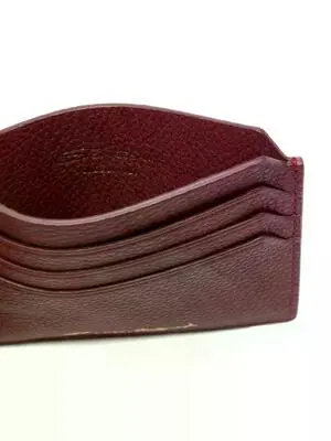 Santoni Logo-print Wallet - Red