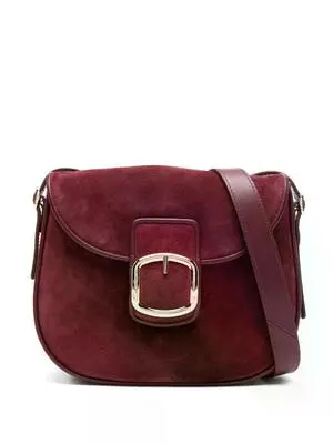 Santoni Buckled Leather Shoulder Bag