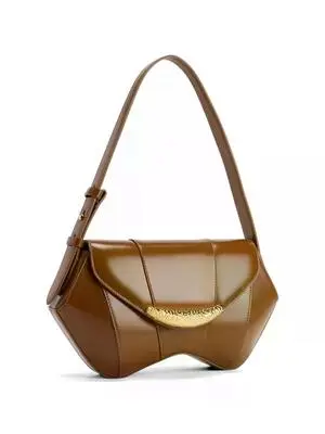 GIUSEPPE ZANOTTI Gz Day And Night Embellishment Shoulder Bag - Brown