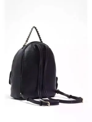Liu Jo Chain-strap Backpack With Detachable Coin Purse - Black