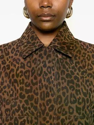 SALVATORE SANTORO Animal-print Jacket