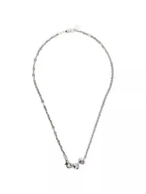 STOLEN GIRLFRIENDS CLUB Pierced-bow Necklace - Silver
